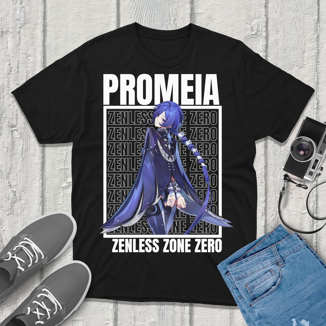 Promeia Zenless Zone Zero Unisex Shirt Anime Graphic Tee ZZZ Game Merch ...