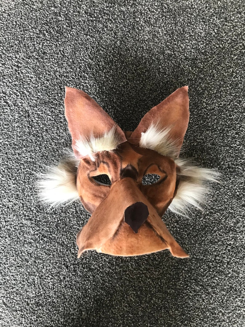 Dingo, Wolf,dog Therian Quadrobist Mask - Etsy Australia