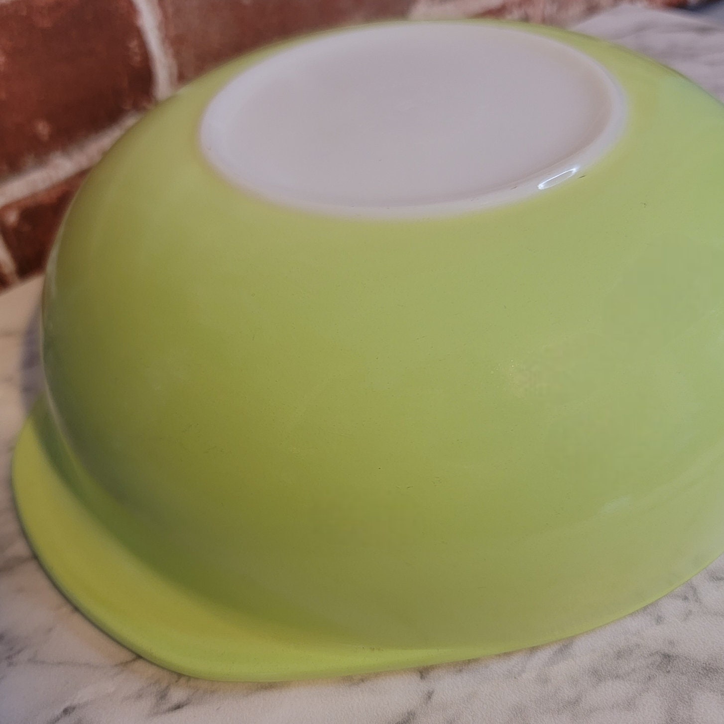 Vintage Pyrex Lime Green Round Baking Dish 2 Quart 024 Casserole Dish ...
