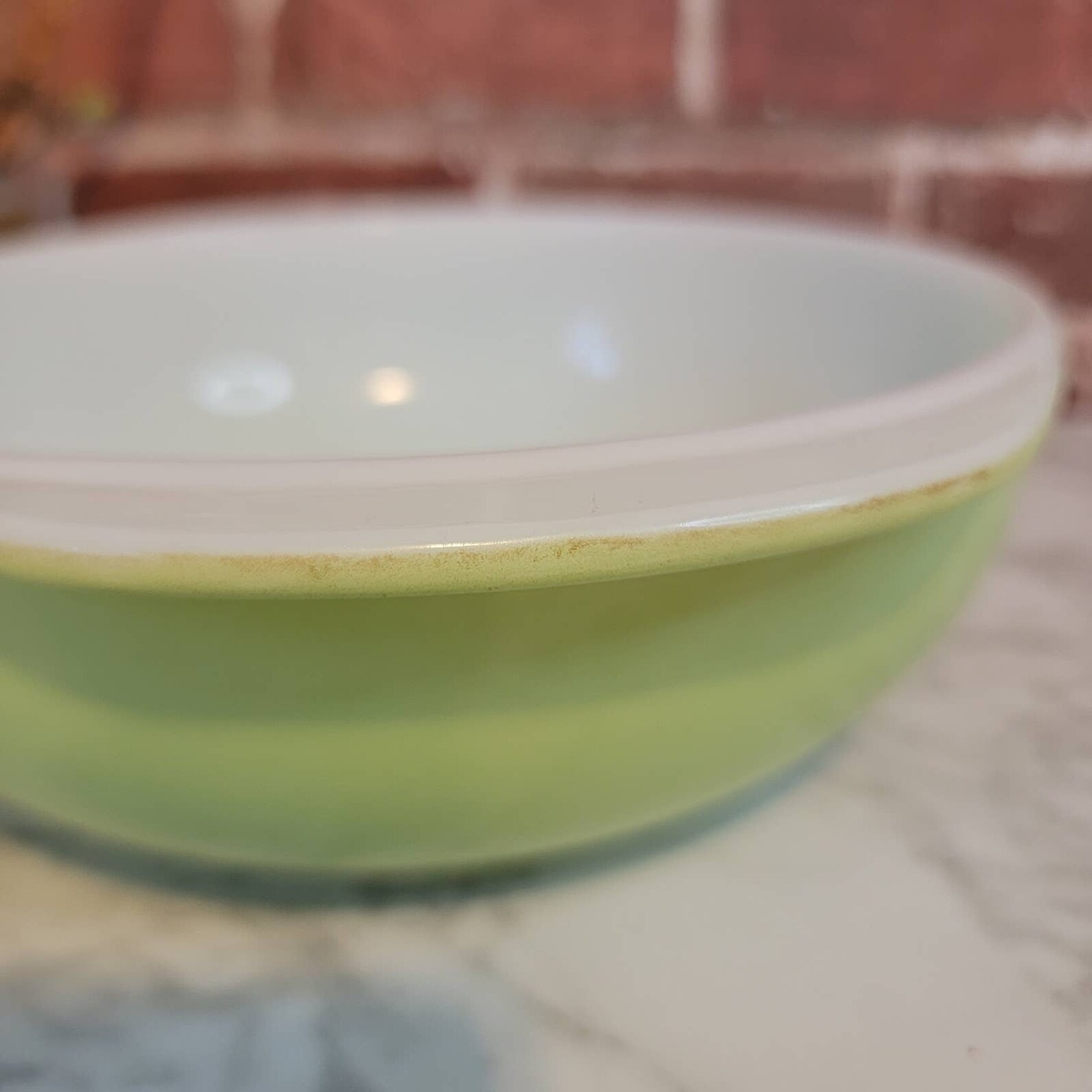 Vintage Pyrex Lime Green Round Baking Dish 2 Quart 024 Casserole Dish ...