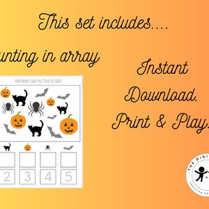 Halloween Activity Set 5 Pages Printable - Etsy