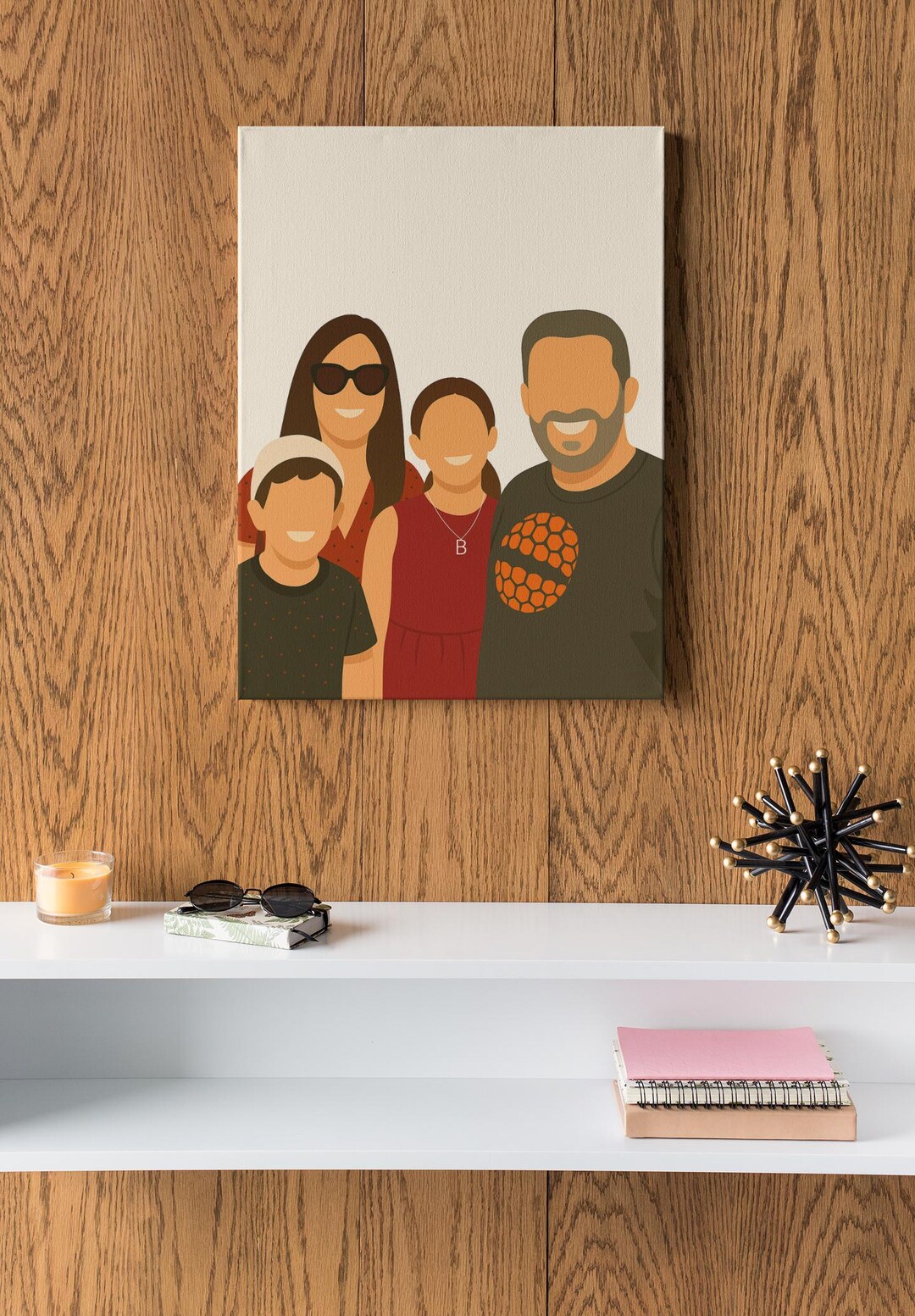 Faceless Portrait, Custom Illustration, Personalised Photo, Photo ...