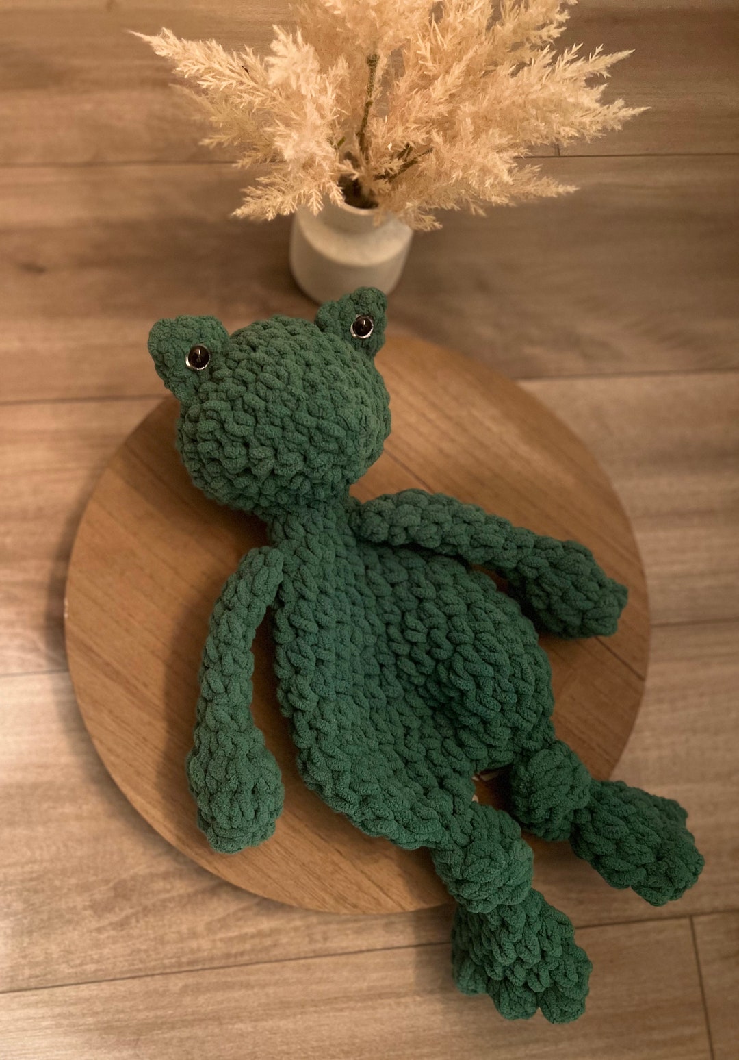 Hand Crocheted Frog Lovey - Etsy