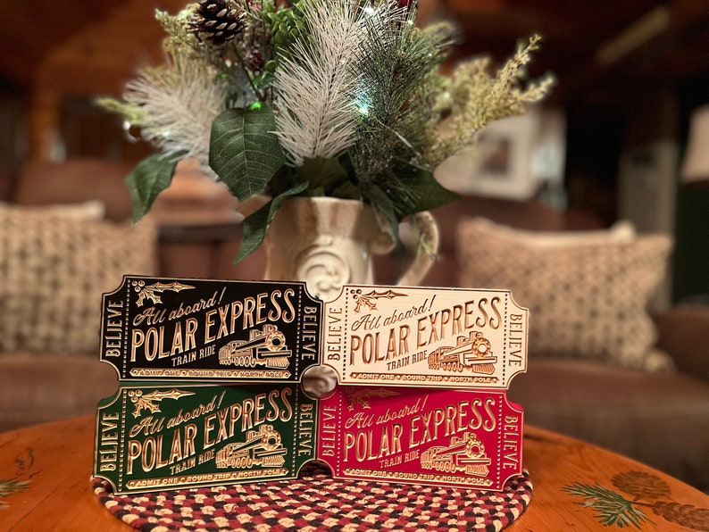 Polar Express Sign, Christmas Sign, Polar Express, Believe, Train Sign ...