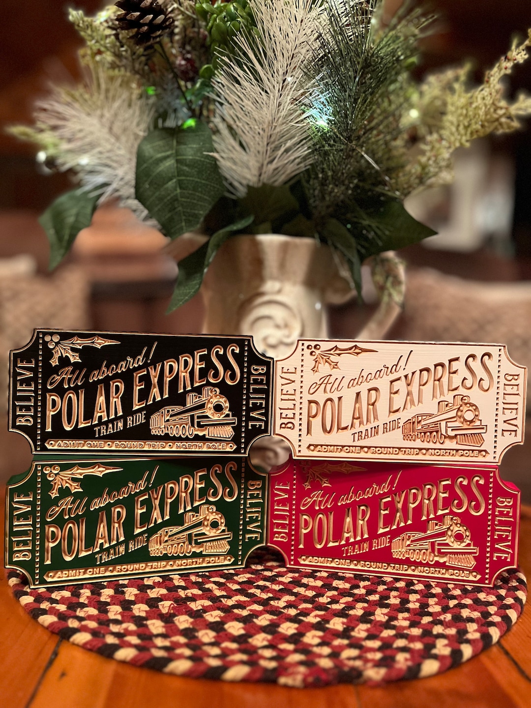Polar Express Sign, Christmas Sign, Polar Express, Believe, Train Sign ...