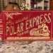 Polar Express Sign, Christmas Sign, Polar Express, Believe, Train Sign ...