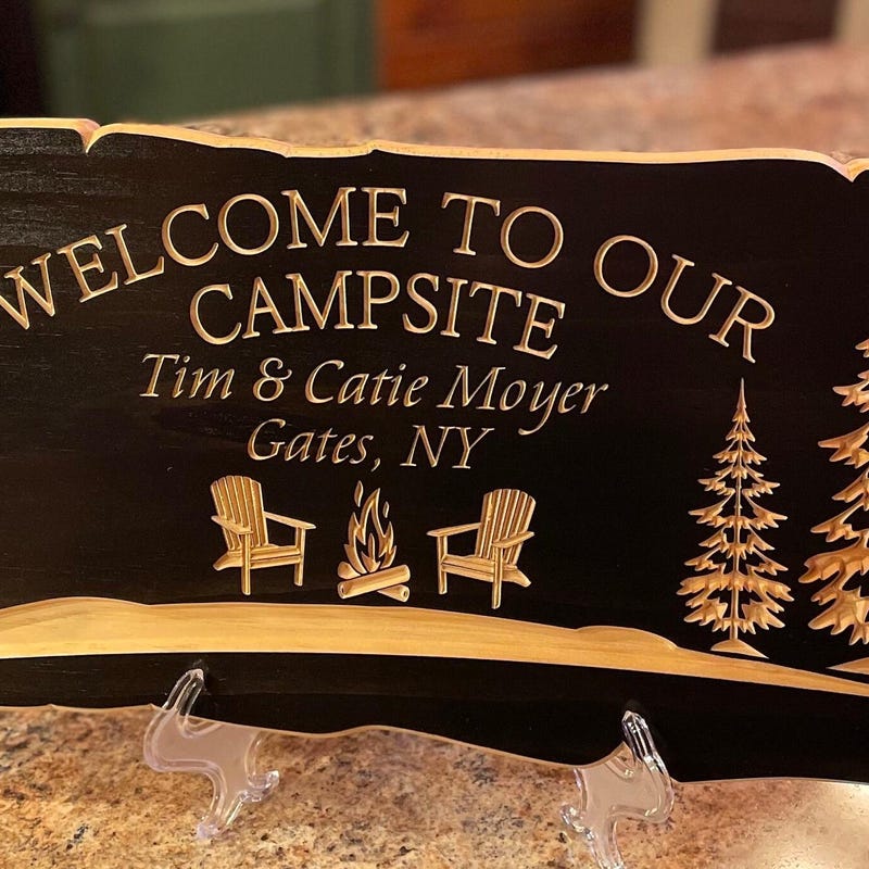 Personalized Camping Signs - Etsy