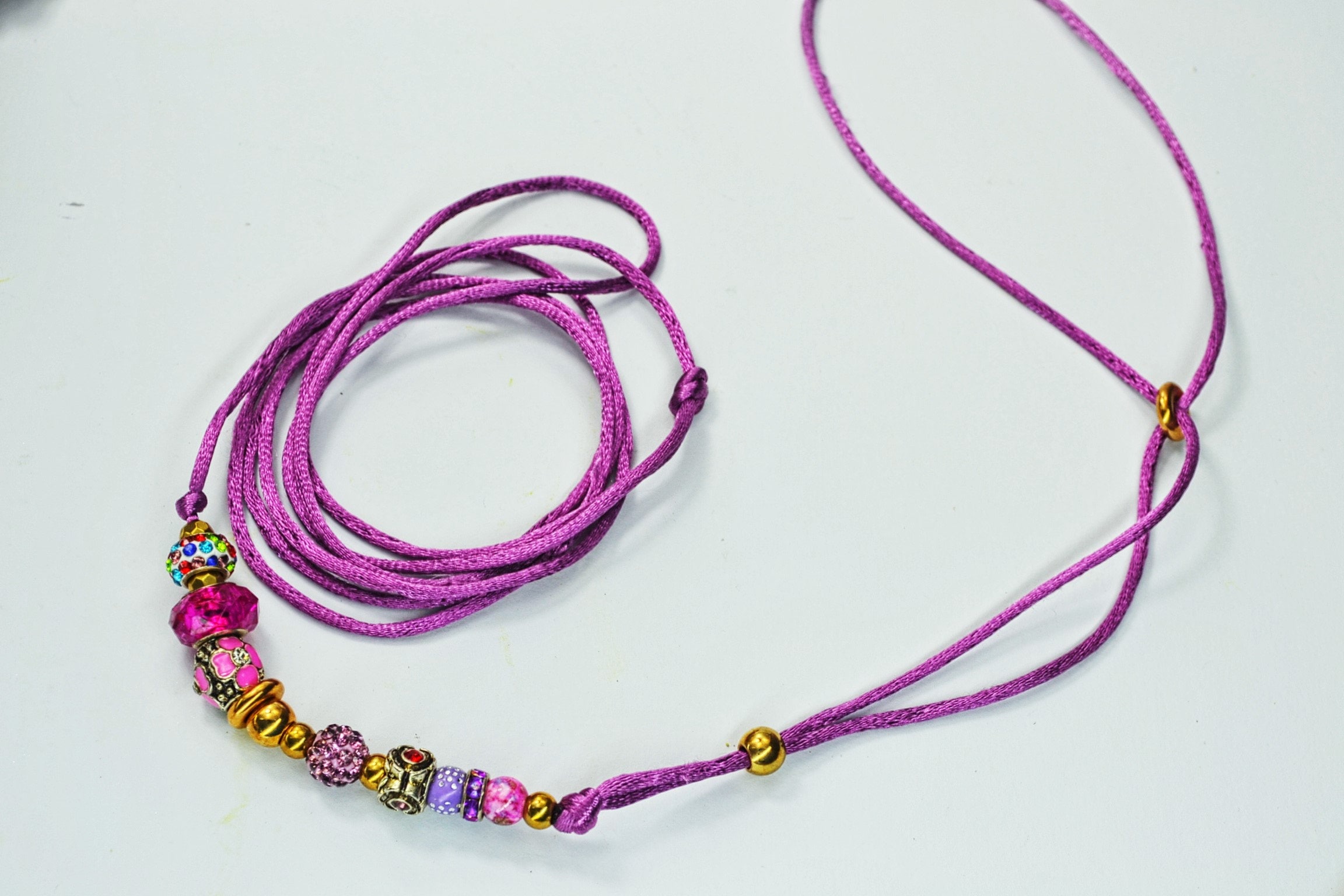 Purple Beaded Dog Show Lead Dog Show Leash Satin , Simply Dog Show Lead ...