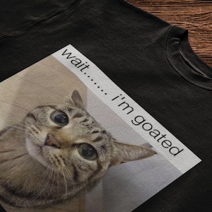 Wait Im Goated Shirt - Etsy
