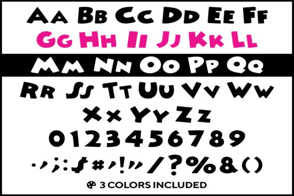 Mouse Font Svg Png Pdf Dxf Alphabet - Etsy