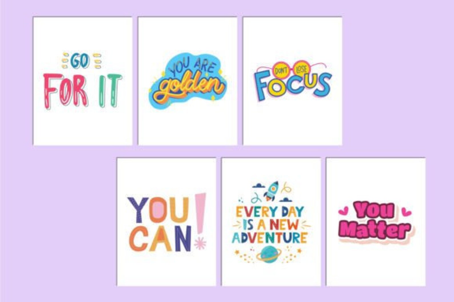 Kids Positive Affirmations for Canva - Etsy
