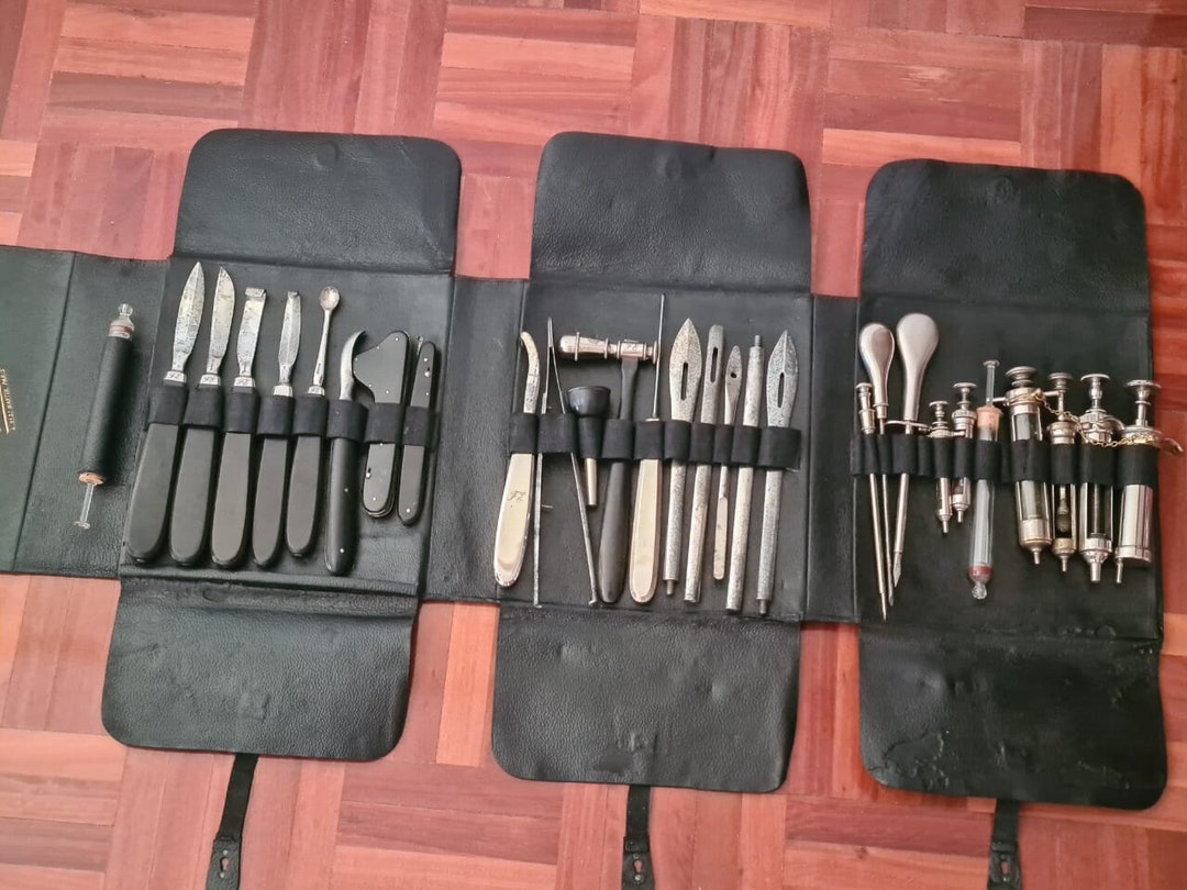 Doctor Kit Surgeon Set Chirurgie. Personal Monogram. France. - Etsy