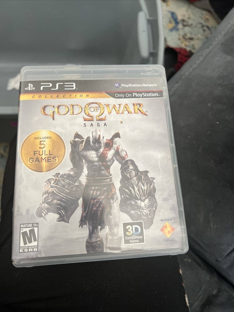 God of War Saga Collection PS3 Playstation 3 2 Discs CIB Tested - Etsy