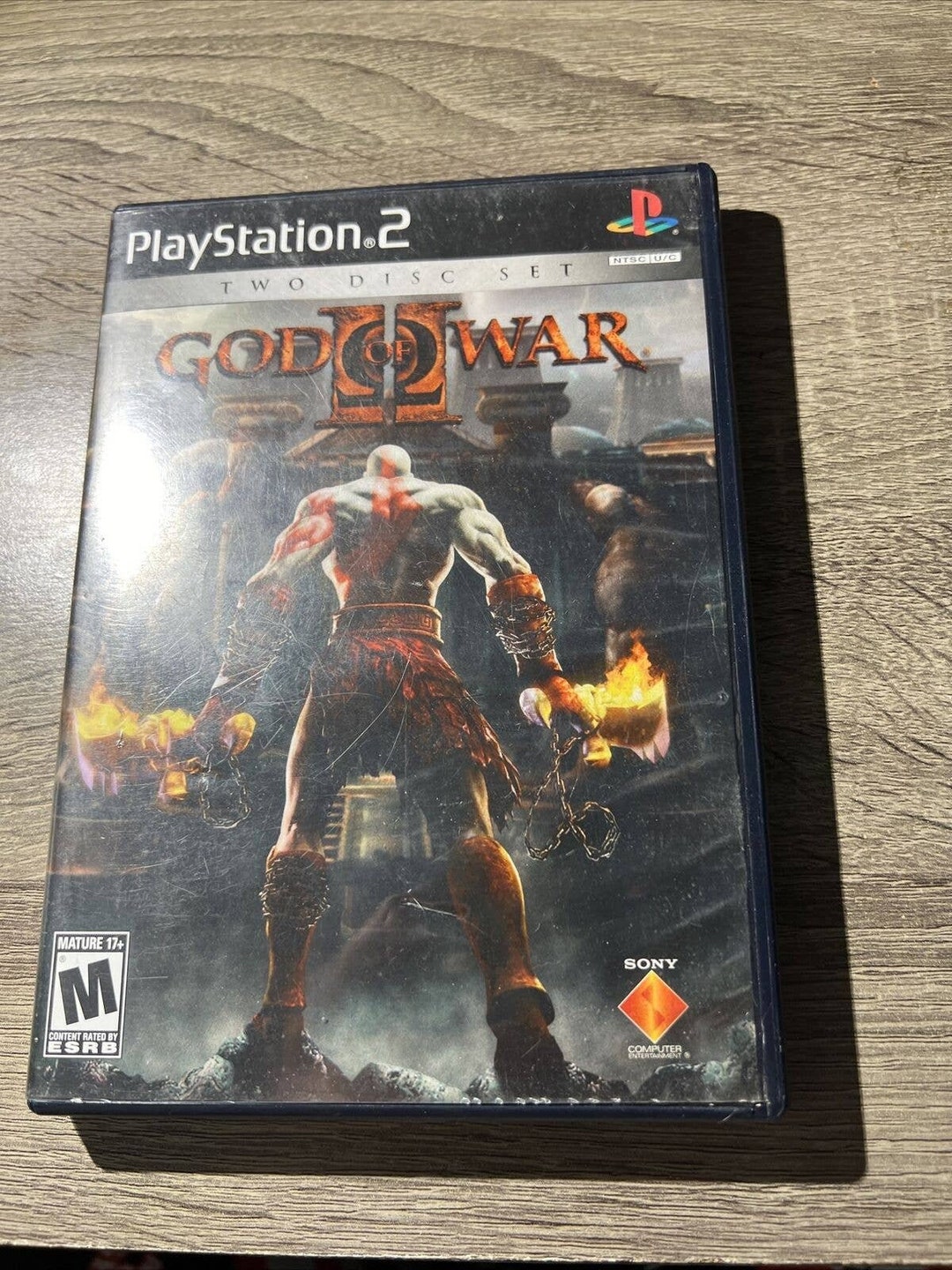 God of War 2 PS2 Playstation 2 Black Label Reg Card - Etsy
