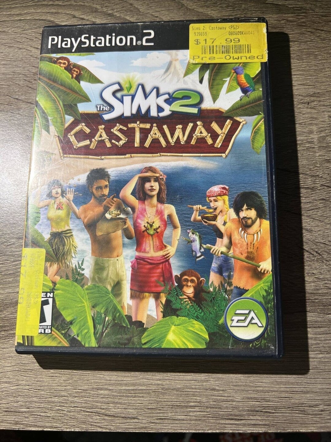 Sims 2: Castaway PS2 sony Playstation 2 2007 Complete W/ - Etsy