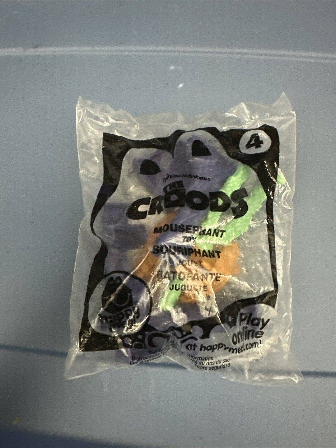 Croods 4 MOUSEPHANT Mcdonald's Happy Meal Toy 2013 New - Etsy