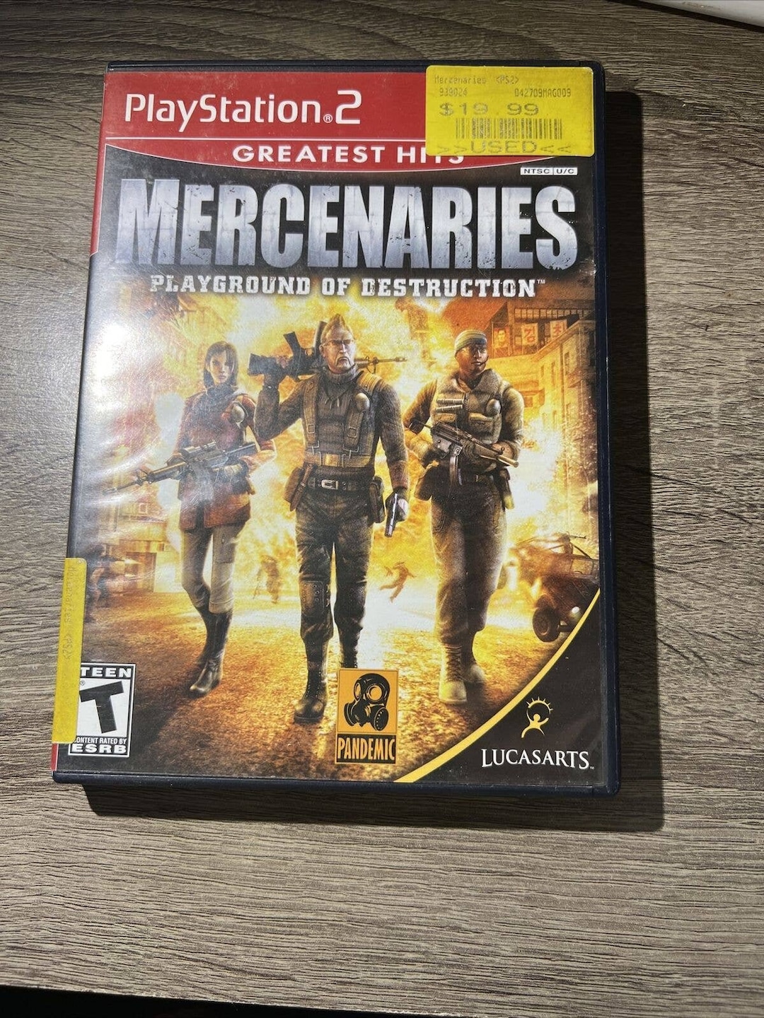 Mercenaries: Playground of Destruction PS2 2005 - Etsy