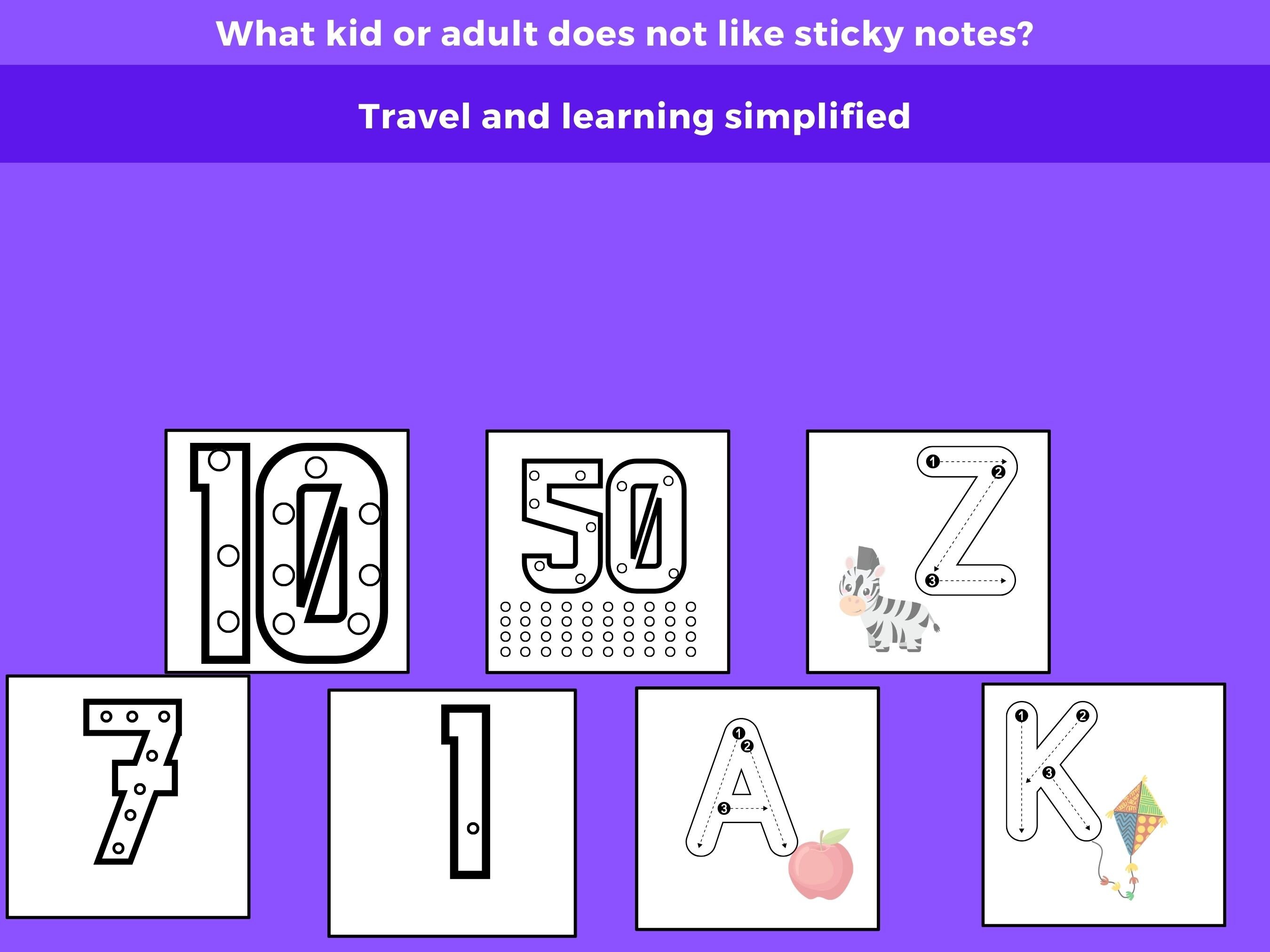Easy Preschool Letter Tracing, Notepad Tracing Letters, Letter Tracing ...