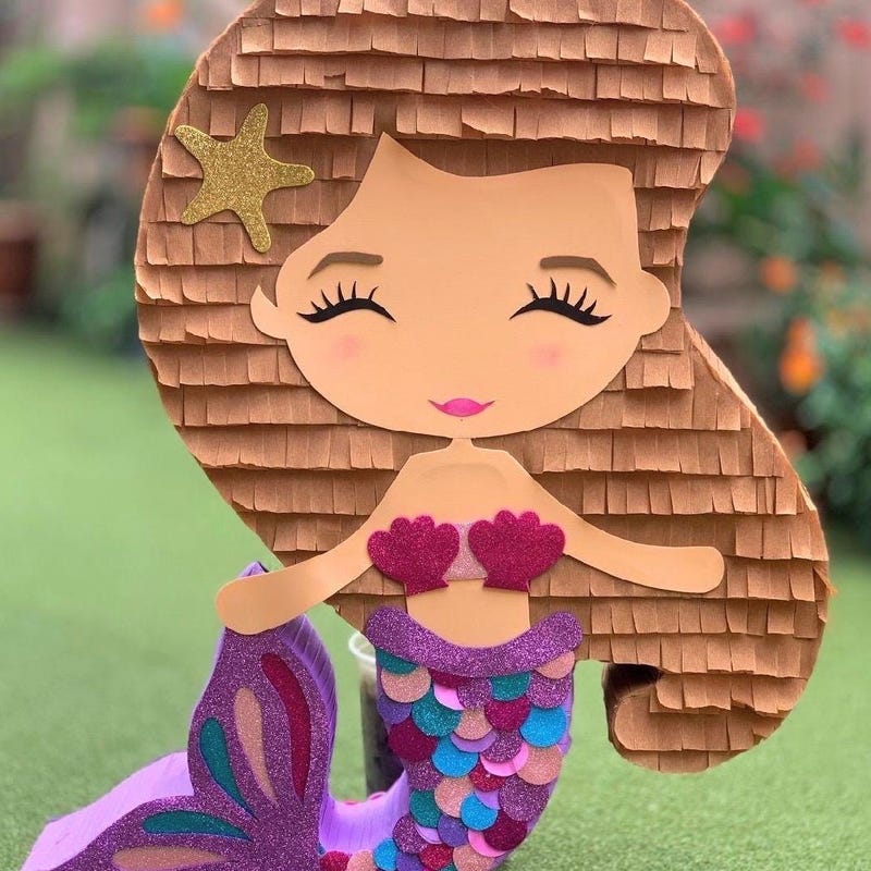 Mermaid Pinata - Etsy