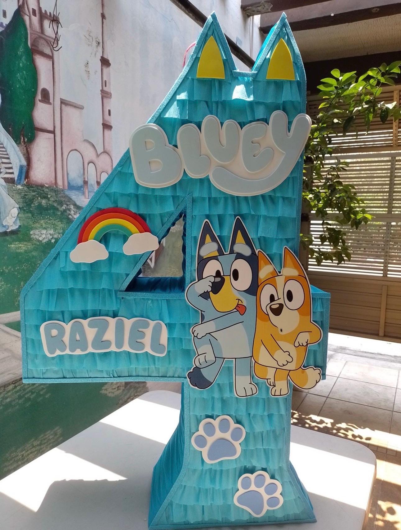 Piñata Números Bluey - Etsy