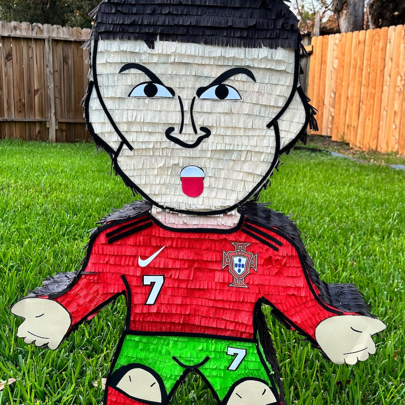 Cristiano Ronaldo Pinata - Etsy