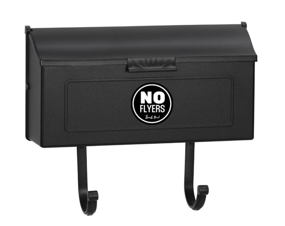 No Flyers STICKER, No Flyers Thank You, Mail Box Sticker, Mail Box ...