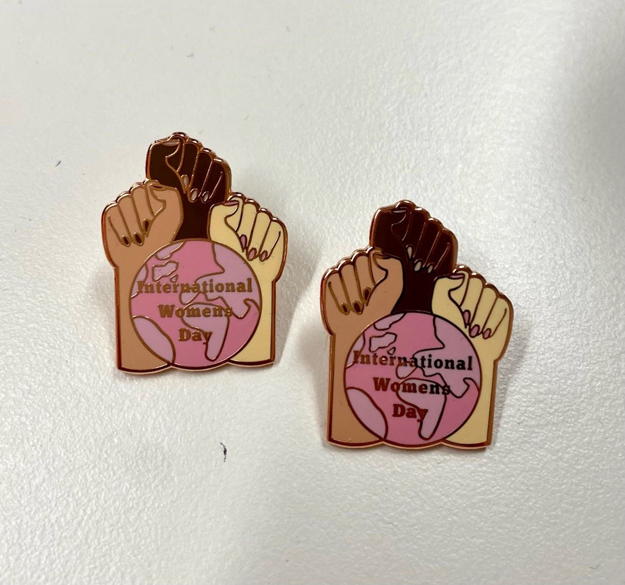International Womens Day Lapel Pins, IWD Recognition 4 Pack - Etsy