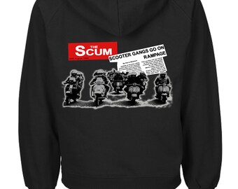 The Scum Classic Scooterboy T-shirt Scooterist Vespa - Etsy