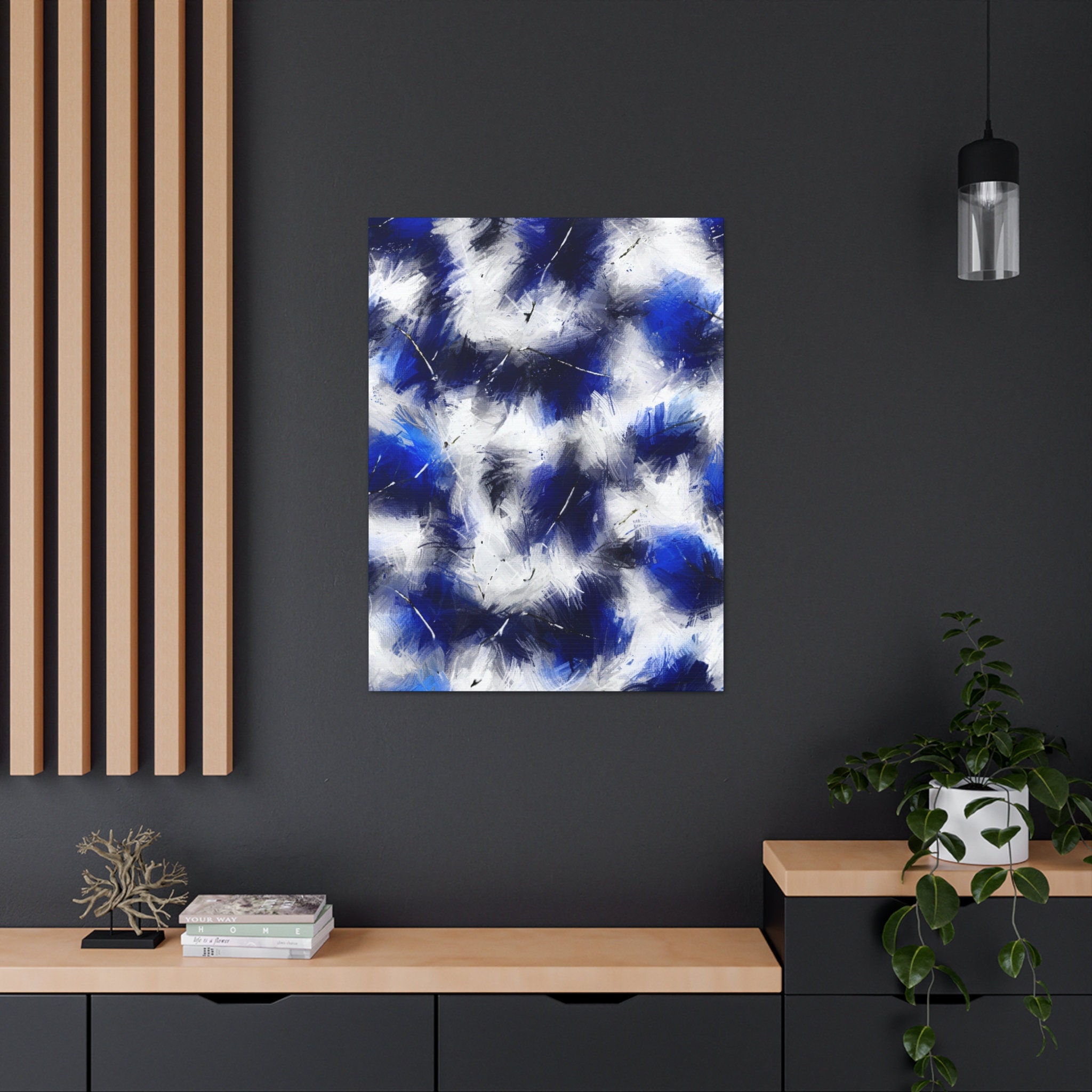 Sini Must Valge Wall Art: A Vibrant Tapestry of Estonian - Etsy