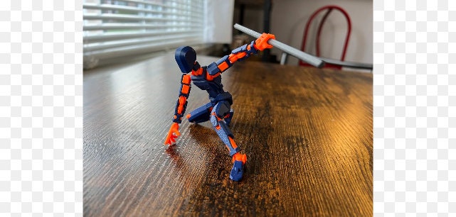 Printable Jointed Figure/ Poseable Figure - Etsy