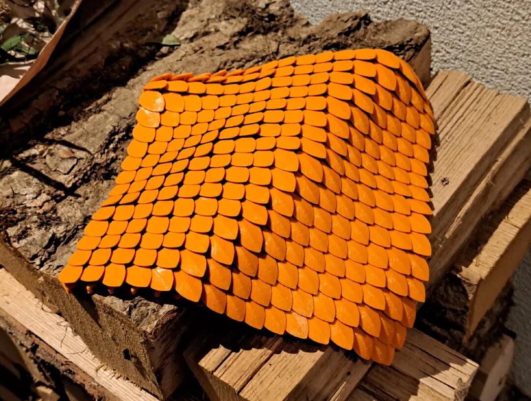 3D Printed Dragon Chainmail/ Scales - Etsy