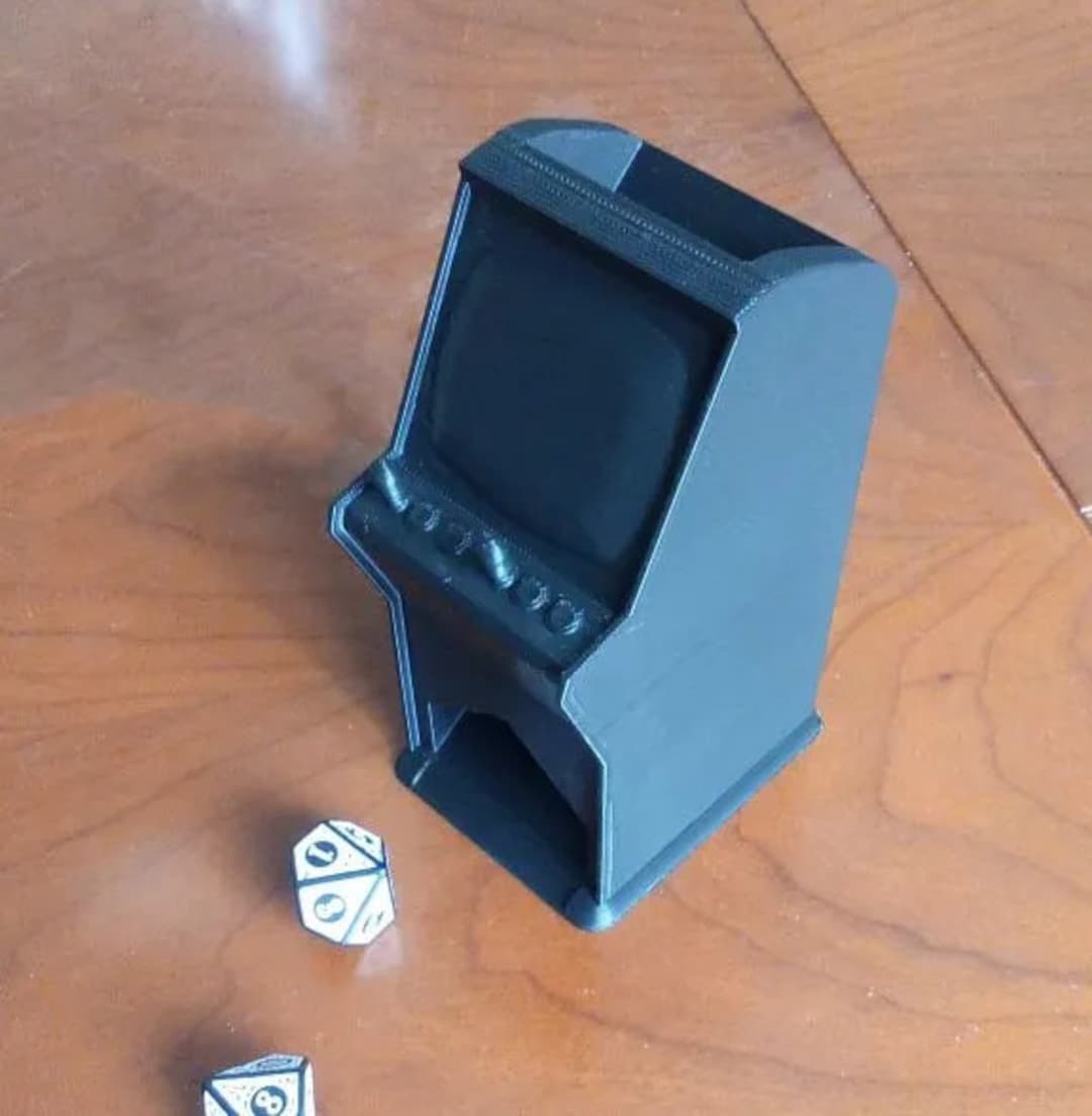 Retro Arcade Dice Tower - Etsy