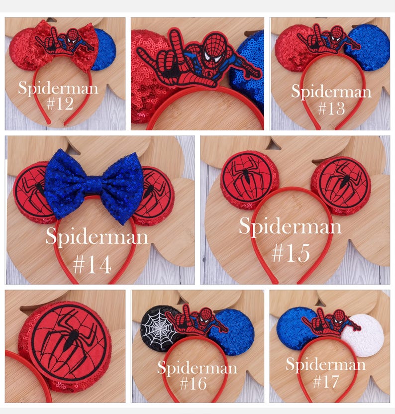 Goofy No Bow Boy Velvet Disney Character Ears Spiderman Groot Marvel No ...