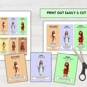 New Testament Bible Characters, Bible Character Cards, New Testament ...