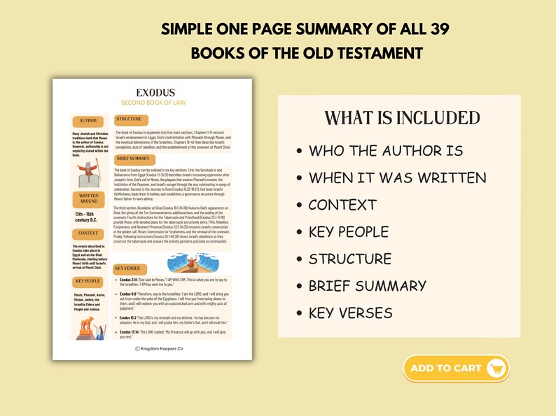 Old Testament Bible Study, Printable Bible Study Guide, Inductive Bible ...
