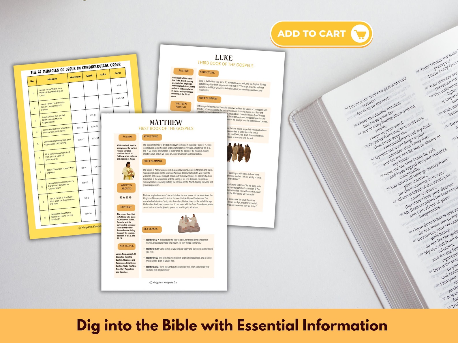 Gospels Made Simple, New Testament Bible Studies, Gospel Prints, Bible ...