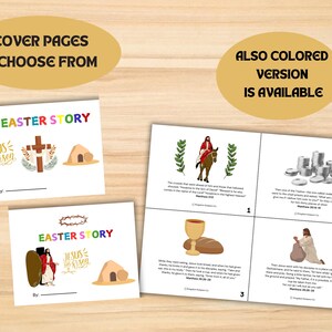 Easter Story Coloring, Holy Week Coloring, Easter Activities Kids ...