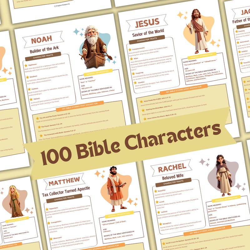 Bible Character - Etsy