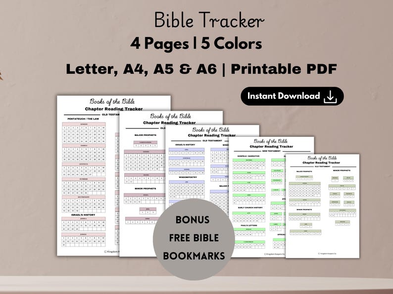 Bible Reading Check, Bible Reading Chart, Bible Reading Checklist ...