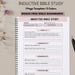 Inductive Bible, Inductive Bible Study Journal, Inductive Bible Study ...