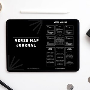 Verse Mapping, Verse Mapping Digital, Verse Mapping Template, Verse ...