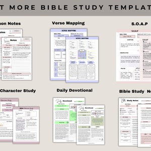Verse Mapping, Verse Mapping Digital, Verse Mapping Template, Verse ...