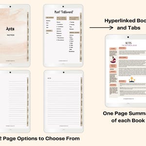 Digital Bible Summary, Bible Study Guide, Inductive Bible Study Guide ...