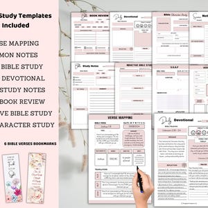Inductive Bible, Sermon Notes Template, Bible Reading Check, Verse ...