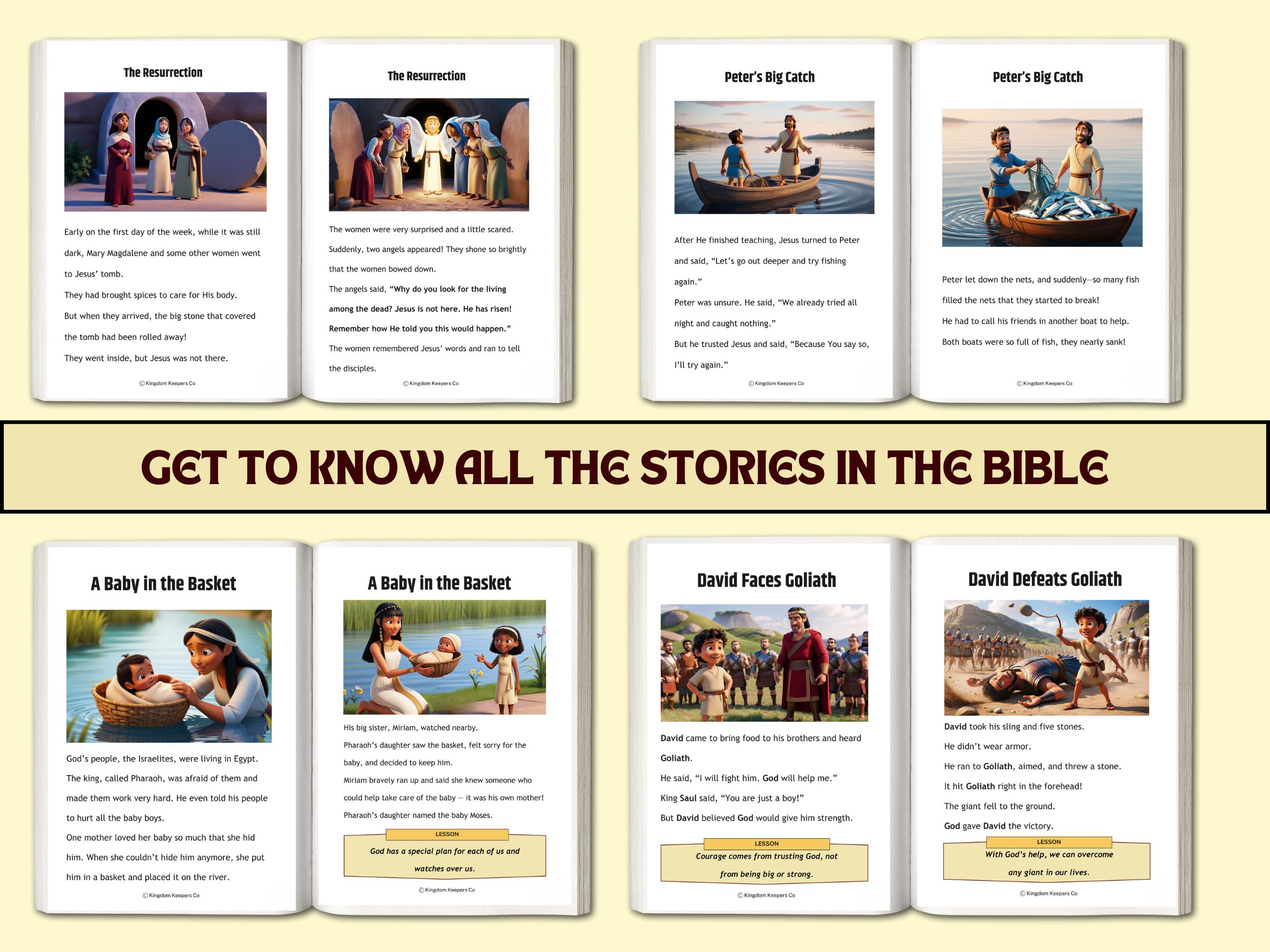 Child's First Bible, Kids Bible Study Lesson, Sunday School Lesson ...