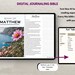 Digital Journaling Bible, Digital Bible Study, Kjv Journaling Bible ...