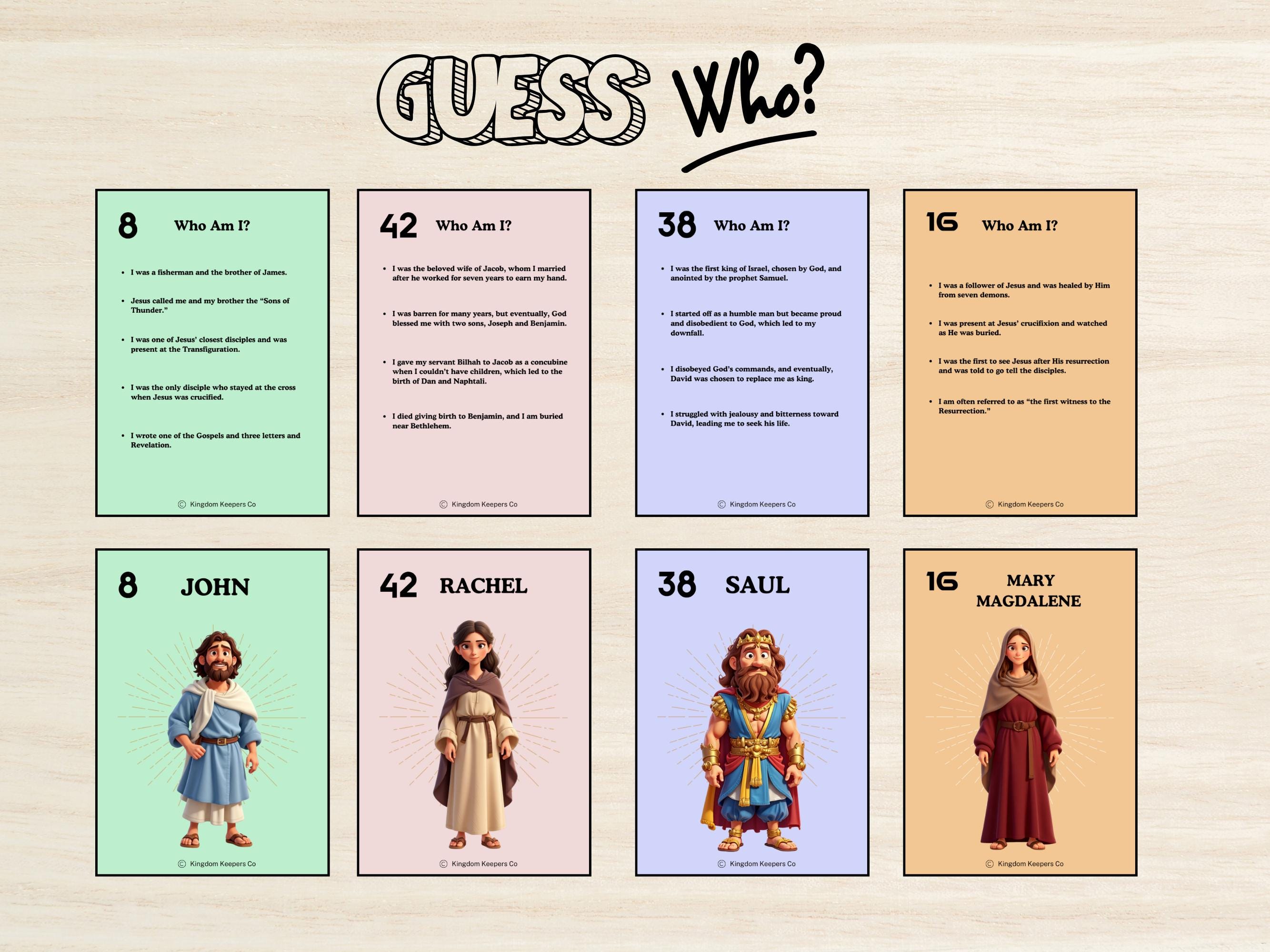 Bible Memory Game, Bible Memory Matching Game, Bible Games Printable ...