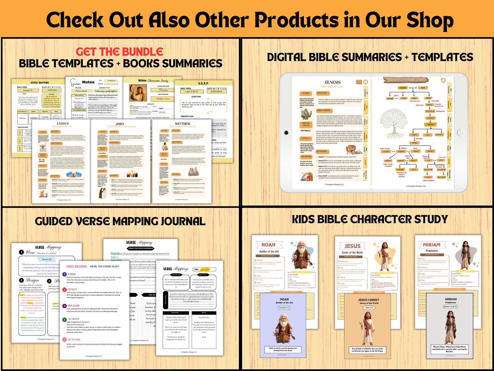 Genesis Printable, Book of Genesis, Bible Study Cheat Sheets, Guided ...