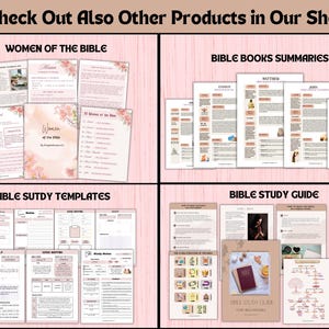 Bible Printable Summaries, Bible Study Guide, Inductive Bible Study ...