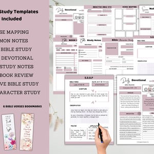 Bible Study Bundle, S.o.a.p Method Bible Study, in Depth Bible Study ...